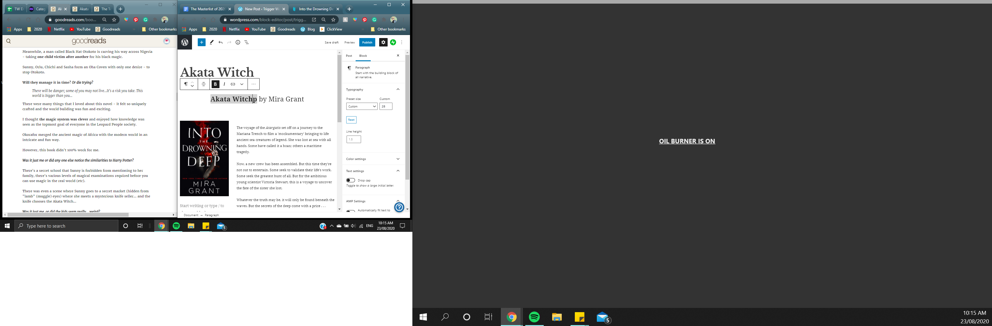 image – Trigger Warning Database